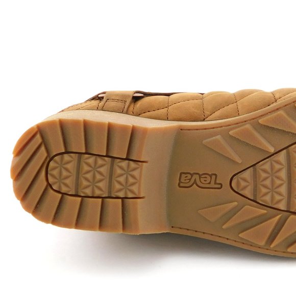 Teva | Shoes | Unworn Teva Tan Quilt Leather Waterproof Booties 8 ...